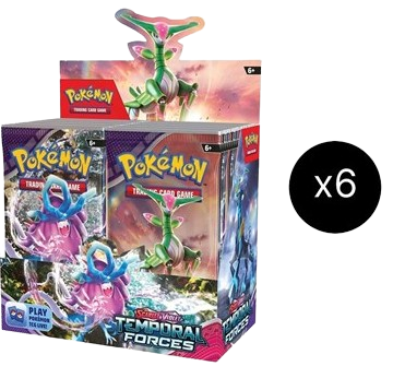 Temporal Forces Booster Box Case - Temporal Forces Pokemon - Collectr
