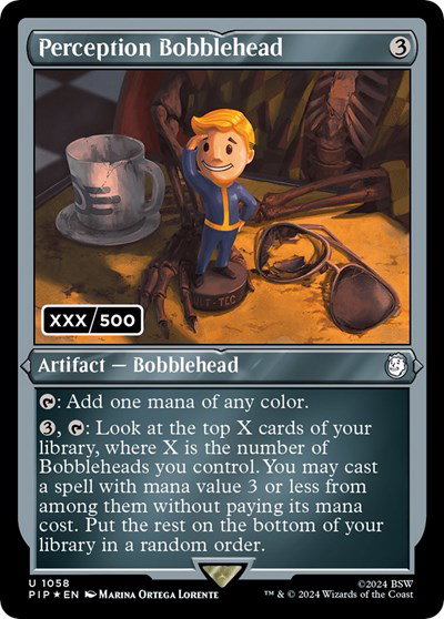 Perception Bobblehead (Serial Numbered) - 1058 - Universes Beyond ...