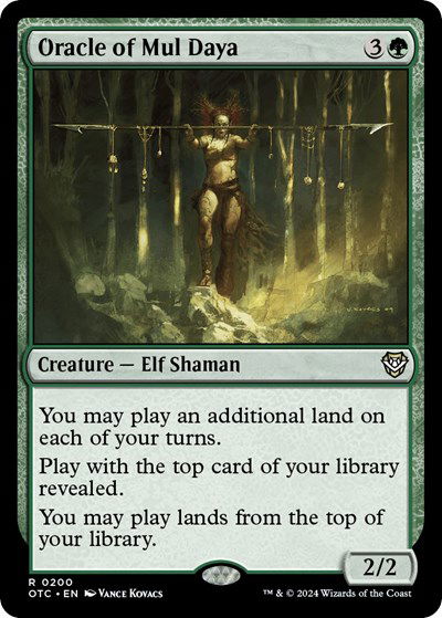 Magic: The Gathering Commander: Outlaws of Thunder Junction Oracle of ...