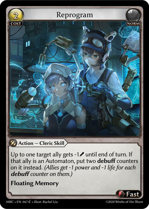 Grand Archive Mercurial Heart Reprogram 067