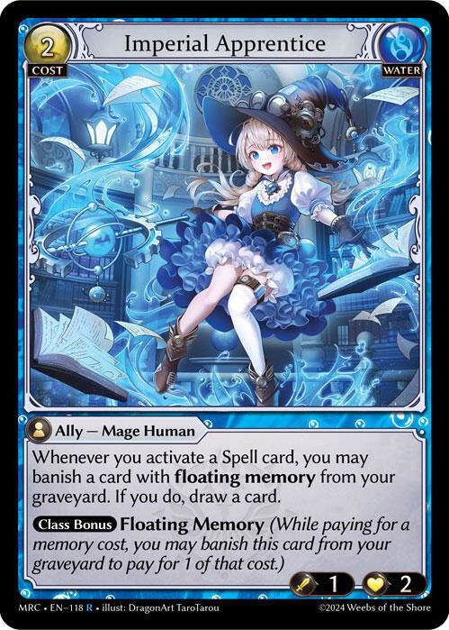 Imperial Apprentice - 118 - Mercurial Heart Grand Archive - Collectr