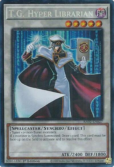 T.G. Hyper Librarian (PCR) - RA02-EN027 - 25th Anniversary Rarity ...