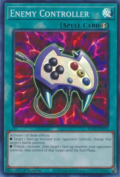 YuGiOh 25th Anniversary Rarity Collection II Enemy Controller RA02-EN051