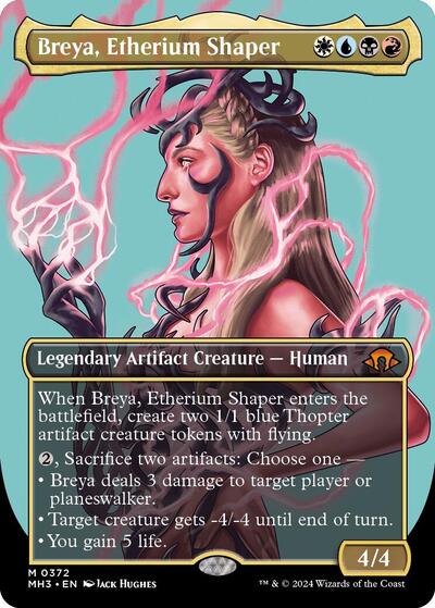Breya, Etherium Shaper (Borderless) - 372 - Modern Horizons 3 Magic ...