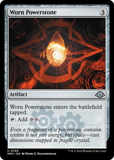 Worn Powerstone - 298 - Modern Horizons 3 Magic: The Gathering - Collectr
