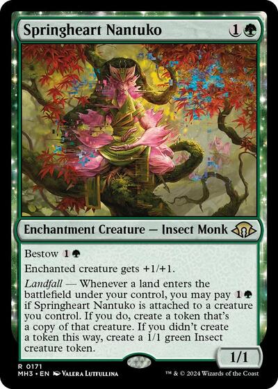 Springheart Nantuko - 171 - Modern Horizons 3 Magic: The Gathering ...