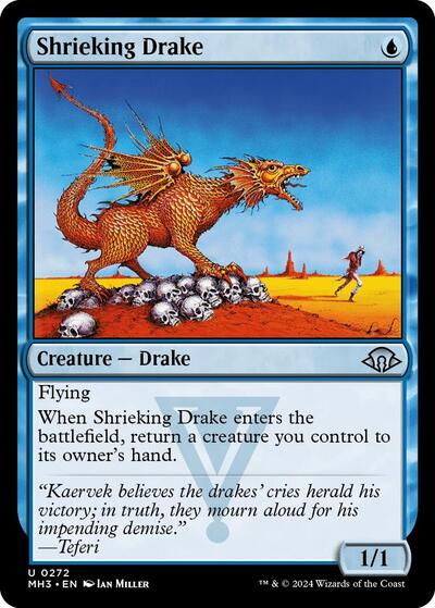 Magic: The Gathering Modern Horizons 3 Shrieking Drake 272
