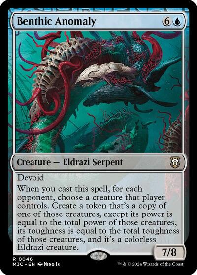 Magic: The Gathering Commander: Modern Horizons 3 Benthic Anomaly ...