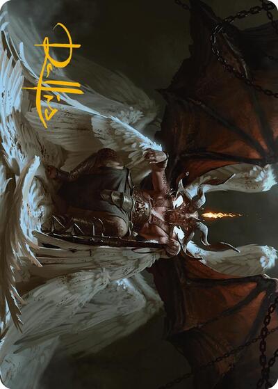 Shilgengar, Sire of Famine Art Card (Gold-Stamped Signature) - 4 - Art ...