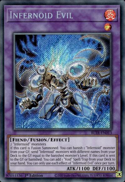 YuGiOh Battles of Legend: Terminal Revenge Infernoid Evil BLTR-EN013