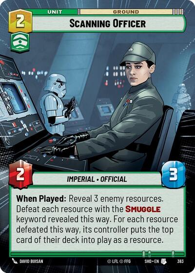 Scanning Officer (Hyperspace) - 383 - Shadows of the Galaxy Star Wars ...