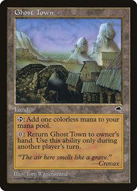Magic: The Gathering Tempest Ghost Town 312