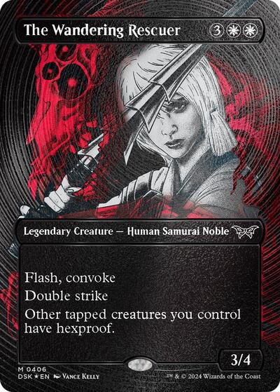 The Wandering Rescuer (Showcase) (Textured Foil) - 406 - Duskmourn ...