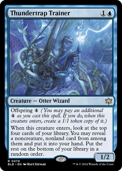 Magic: The Gathering Bloomburrow Thundertrap Trainer 78