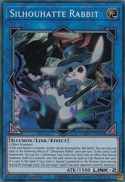 YuGiOh The Infinite Forbidden Silhouhatte Rabbit INFO-EN052