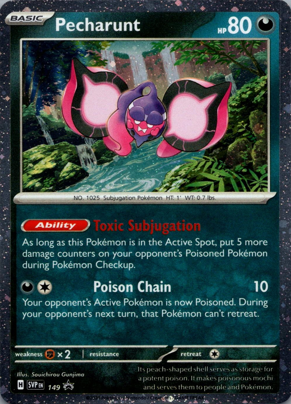 Pecharunt (Cosmos) - 149 - Scarlet & Violet Promo Pokemon - Collectr