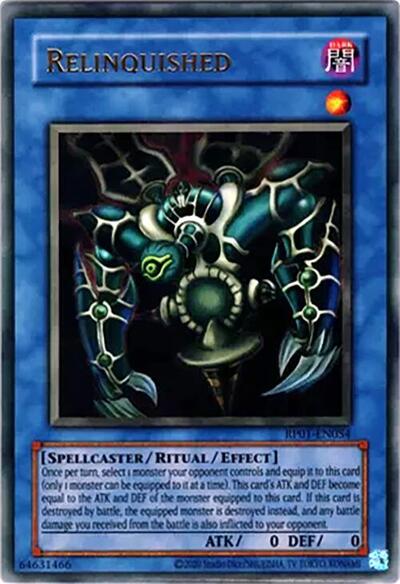 Relinquished - RP01-EN054 - Retro Pack (2020 Date Reprint) YuGiOh ...