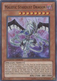 YuGiOh 2011 Collectors Tins Malefic Stardust Dragon CT08-EN014