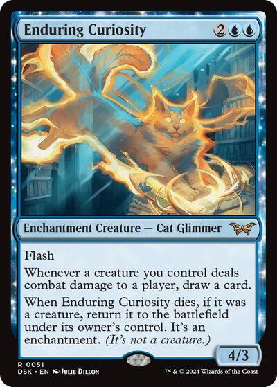 Magic: The Gathering Duskmourn: House of Horror Enduring Curiosity 51