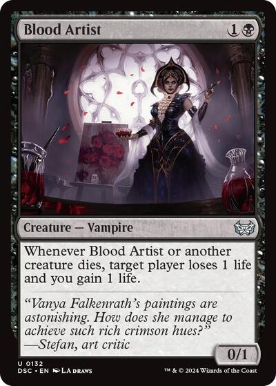 Blood Artist - 132 - Commander: Duskmourn: House of Horror Magic: The ...