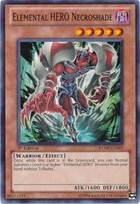 YuGiOh Ra Yellow Mega Pack Elemental HERO Necroshade RYMP-EN005