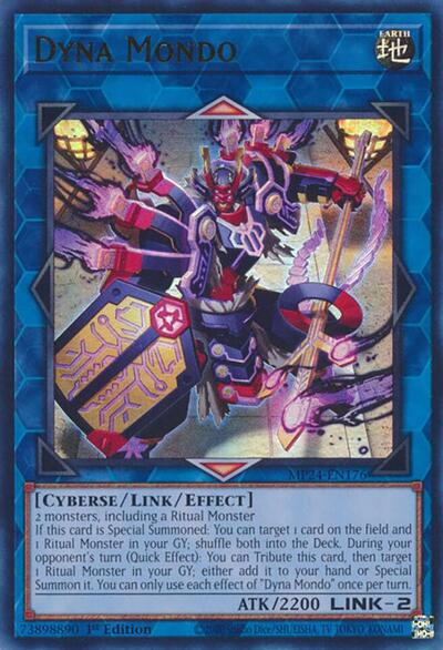 YuGiOh 25th Anniversary Tin: Dueling Mirrors Dyna Mondo MP24-EN176