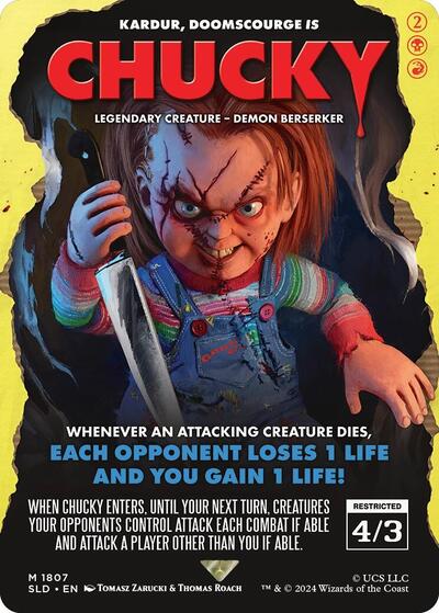 Magic: The Gathering Secret Lair Drop Series Chucky - Kardur ...