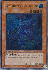 Warrior of Atlantis (UTR) - FOTB-EN016 - Force of the Breaker YuGiOh ...