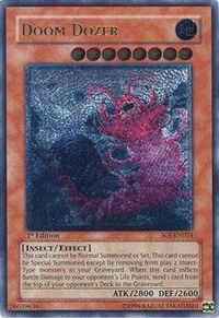 YuGiOh Shadow of Infinity Doom Dozer (UTR) SOI-EN024