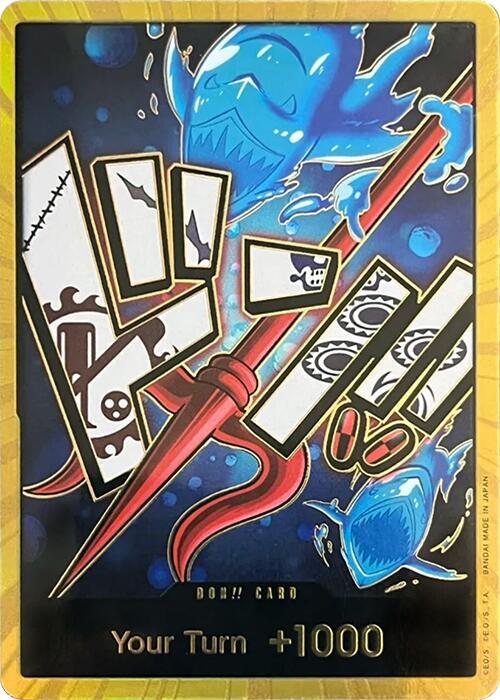 DON!! Card (Hody Jones) (Gold) - Premium Booster One Piece - Collectr