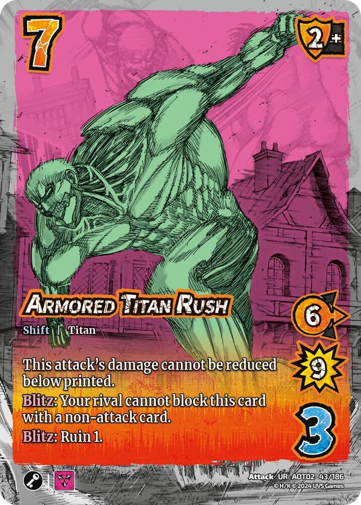 UniVersus Attack On Titan: Origins of Power Armored Titan Rush ...