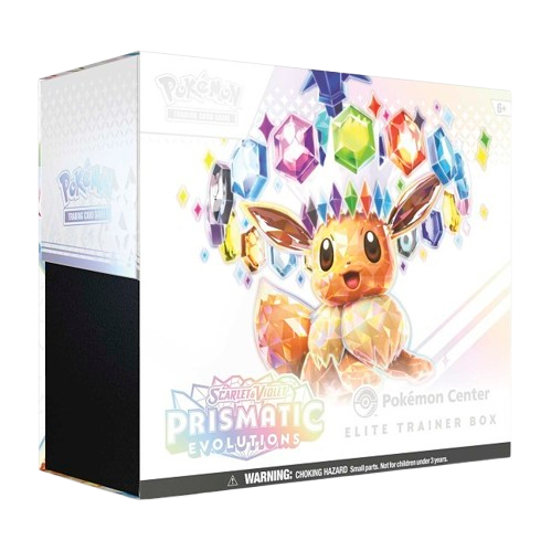 Pokemon Prismatic Evolutions Prismatic Evolutions Pokemon Center Elite ...