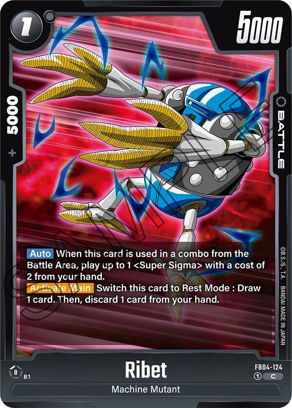 Ribet - FB04-124 - Ultra Limit Dragon Ball Super Fusion World - Collectr