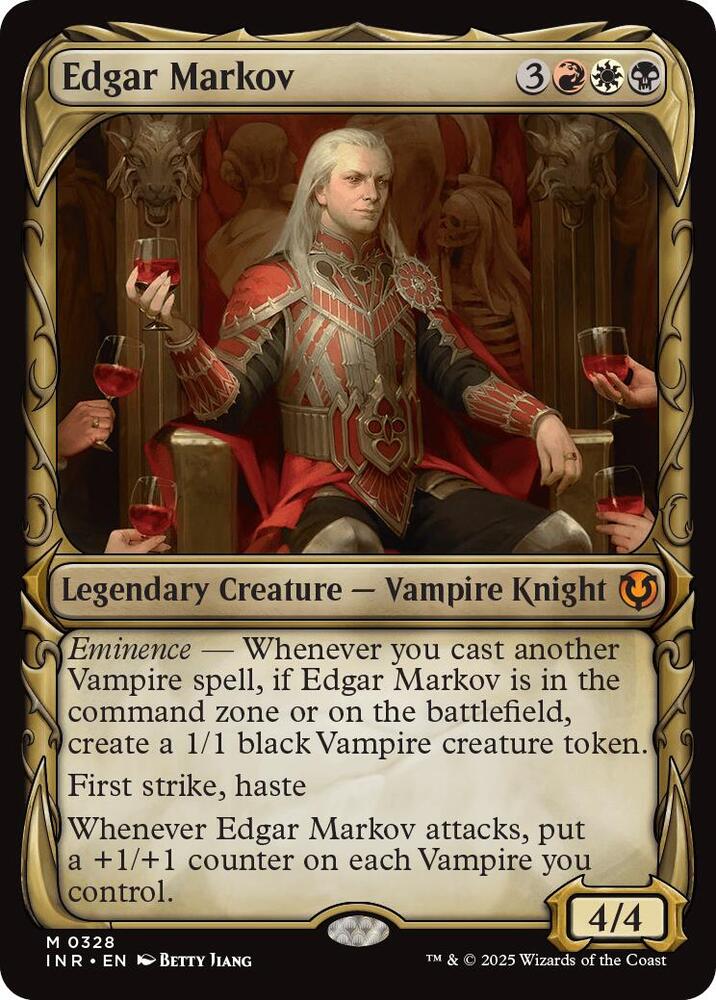 Edgar Markov (Showcase) - 328 - Innistrad Remastered Magic: The ...