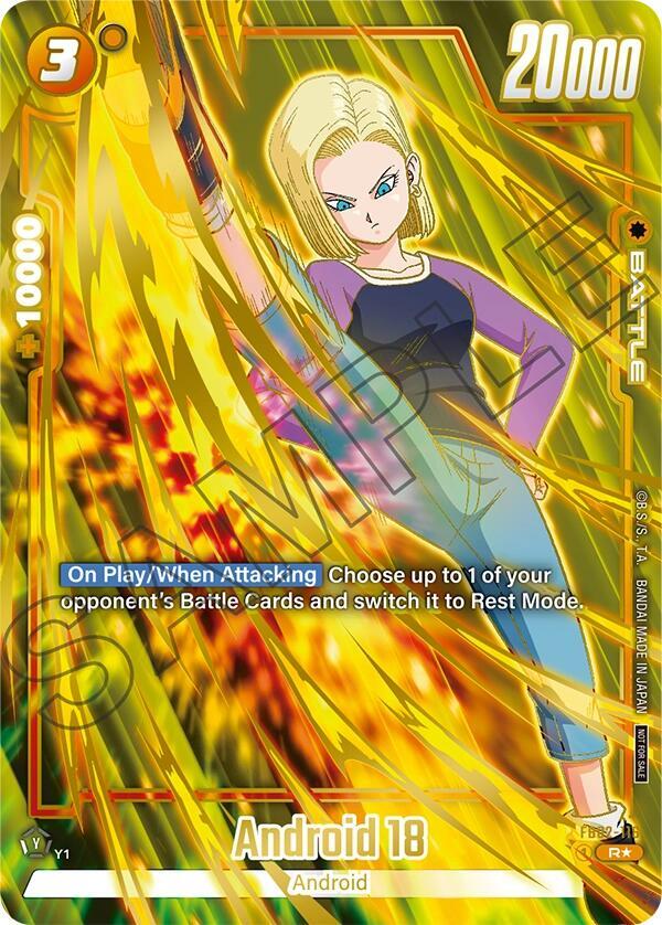 Android 18 (Championship Pack 03 Finalist) - FB02-116 - Tournament and ...