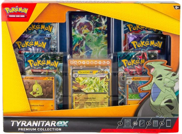 Tyranitar ex Premium Collection Box - Miscellaneous Cards & Products ...