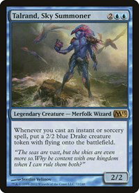 Talrand, Sky Summoner - 72 - Magic 2013 (M13) Magic: The Gathering ...