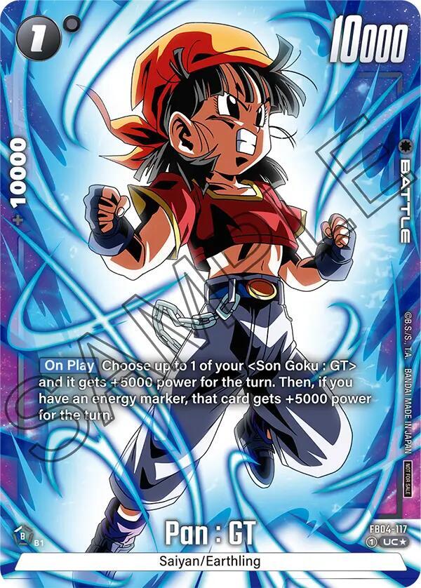 Dragon Ball Super Fusion World Tournament and Championship Promos Pan ...