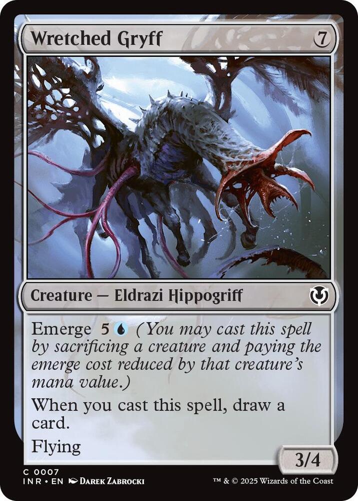 Wretched Gryff - 7 - Innistrad Remastered Magic: The Gathering - Collectr