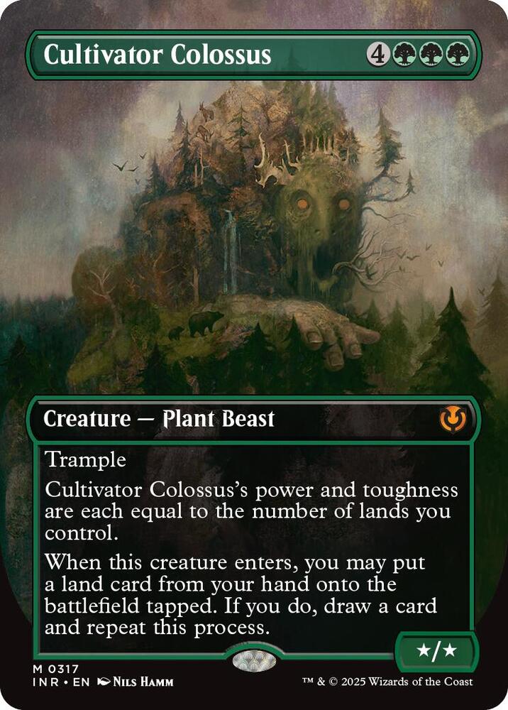 Magic: The Gathering Innistrad Remastered Cultivator Colossus ...