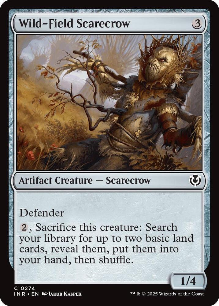 Wild-Field Scarecrow - 274 - Innistrad Remastered Magic: The Gathering ...