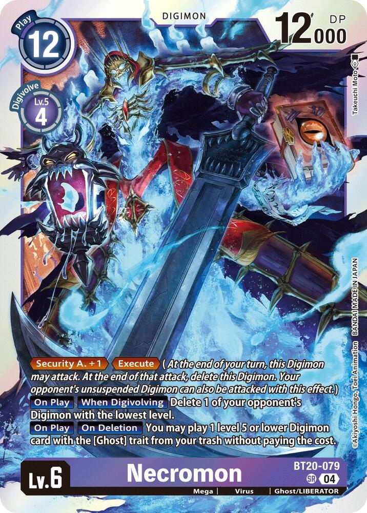 Necromon - BT20-079 SR - Release Special Booster 2.5 Digimon - Collectr
