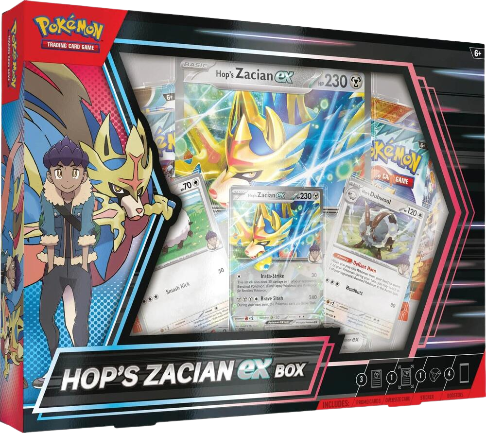 Hop's Zacian ex Box - Miscellaneous Cards & Products Pokemon - Collectr