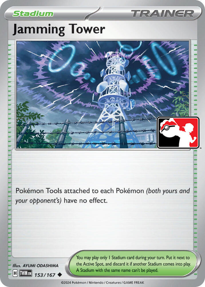 Jamming Tower - 153/167 - Prize Pack Series One Pokemon - Collectr