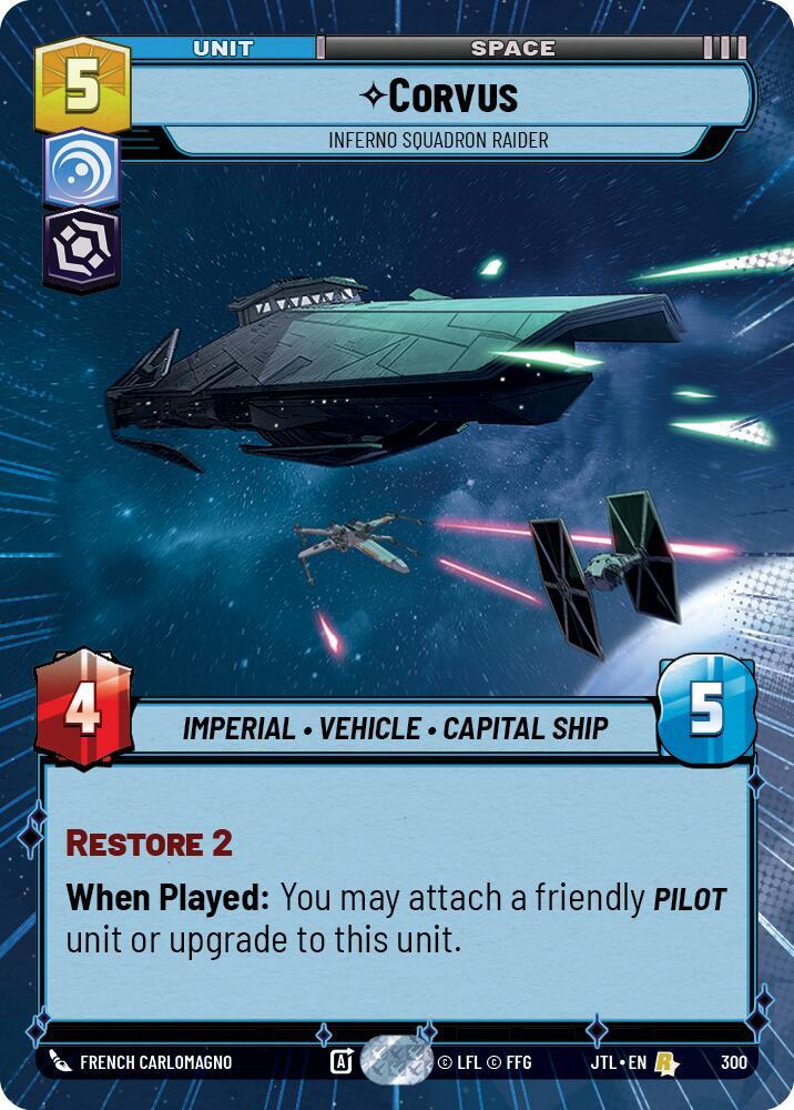 Corvus - Inferno Squadron Raider (Hyperspace) - 300 - Jump to ...