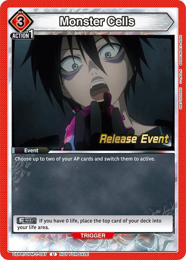 Monster Cells - UEPR/OPM-1-097 - UE06BT: One Punch Man Release Event ...