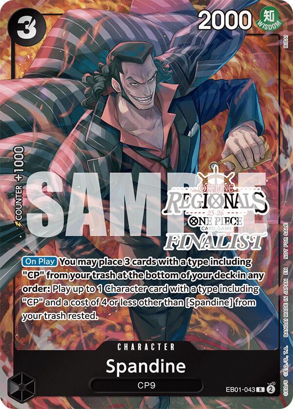 Spandine (Offline Regional Finalist Card Set 2025 Vol.1) - EB01-043 ...
