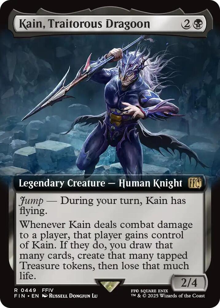 Kain, Traitorous Dragoon (Extended Art) - 449 - Universes Beyond: FINAL ...