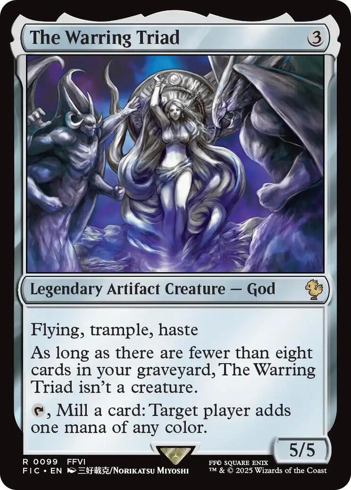 The Warring Triad - 99 - Commander: FINAL FANTASY Magic: The Gathering ...