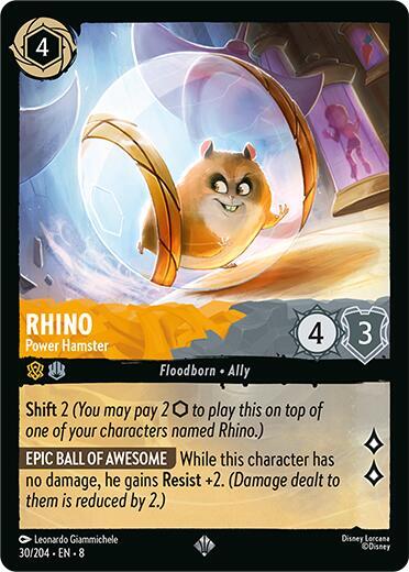 Rhino - Power Hamster - 30/204 - Reign of Jafar Lorcana - Collectr